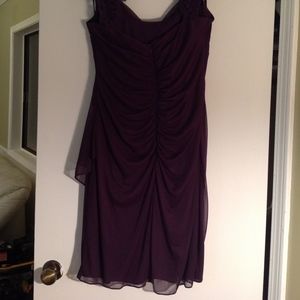Dresses | Plum Lace Prom Dress | Poshmark